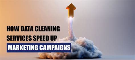 How Data Cleaning Services Speed Up Marketing Campaigns To Know More