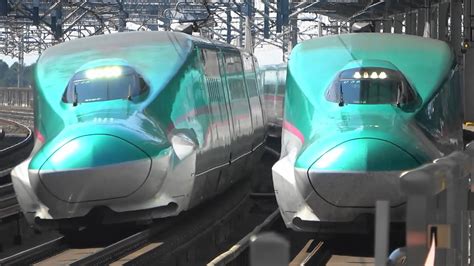 東北新幹線 迫力の高速通過・並走と怒涛の300kmオーバーラッシュ 那須塩原駅 Shinkansen Bullet Train