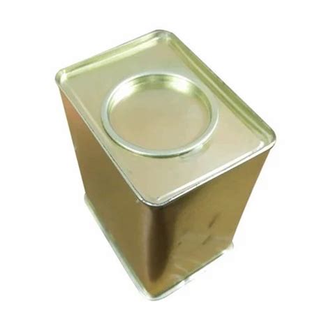 Cylindrical 5l Ghee Tin Container At ₹ 45piece In Ahmedabad Id