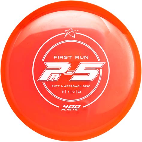 Prodigy Disc 400 Pa 5 First Run Putter