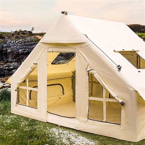 감성 캠핑 에어텐트 400cmx200cm 4~5인용 온채널