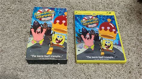 Review Spongebob Squarepants The Spongebob Squarepants Movie Vhs And