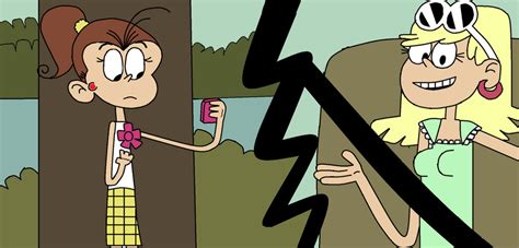 Luan Calls Leni By Htfbluefan2012 On Deviantart