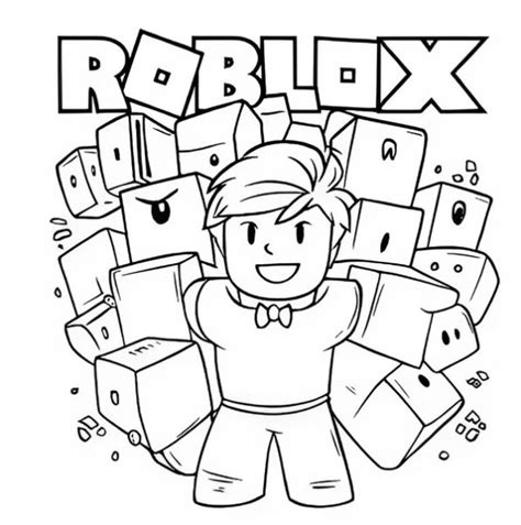 500 Tranh Tô Màu Roblox đẹp Miễn Phí Cho Bé