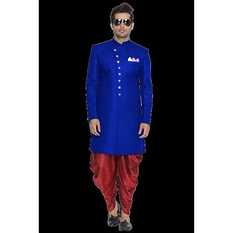 Raj Fashion Royel Blue Luxury Suit Sherwani Bd