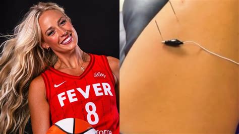 Photo Wnba Star Sophie Cunningham Broke The Internet Posing Basic