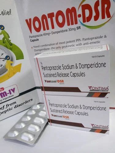 Pantoprazole Domperidone Capsule At ₹ 1200box Pantoprazole