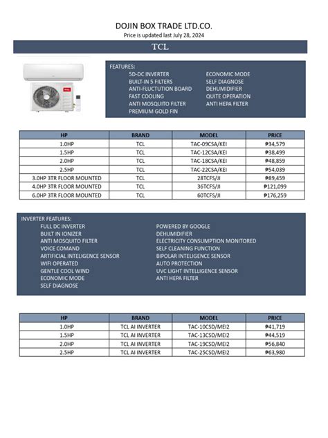 Ac Catalog Pdf