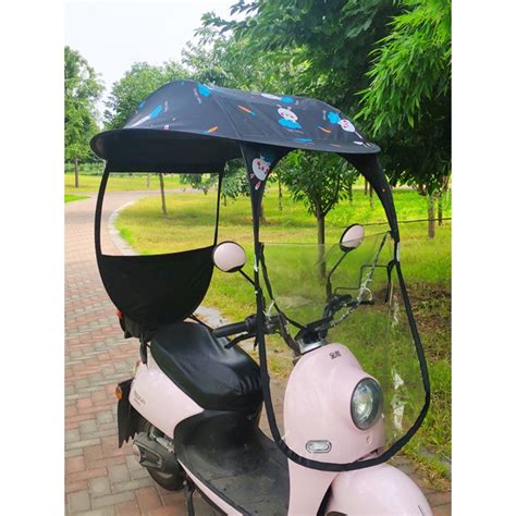 캐노피 방수 커버 차양막 그늘막 전기차 바람막이 지붕 자전거 Jiktem M4032603 Jiktem