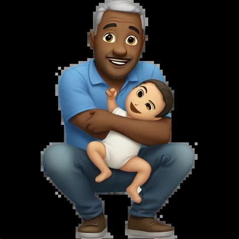 Papa Con Un Bebe Emoji Ai Emoji Generator