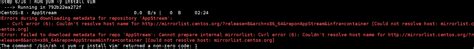 Errors During Downloading Metadata For Repository ‘appstream‘解决方法dockerfileing构建镜像时报错errors