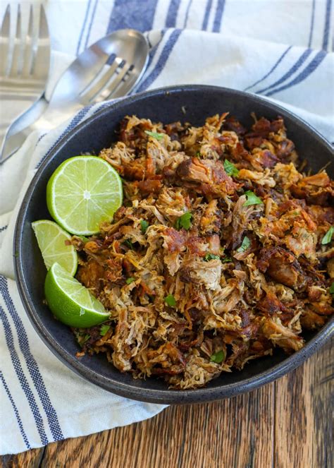 Juicy Crispy Slow Cooker Carnitas Barefeet In The Kitchen