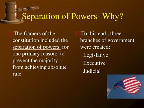 Separation Of Powers Definition Gomw
