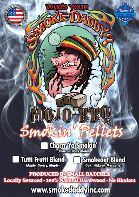 Smoke Daddy Exclusive Mojo Bbq Pellets 20lb Bag Smoke Daddy Inc