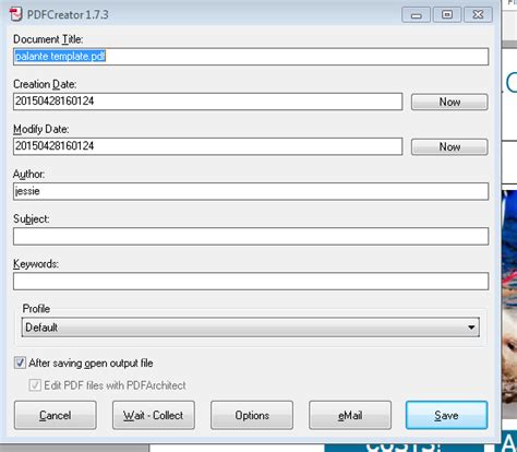 Pdf To Image Using Pdfcreator Pt Commons Palante Technology
