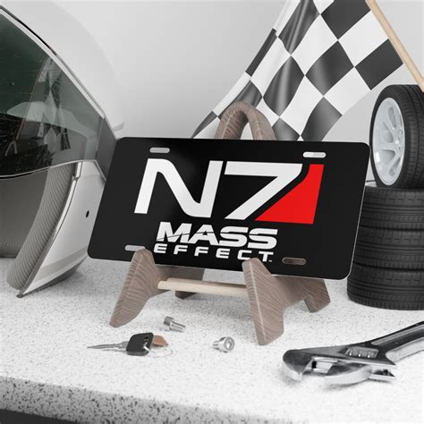 N7 Mass Effect License Plate