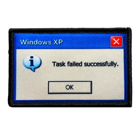 Task Failed Morale Patch Hook And Loop Defence Q Store