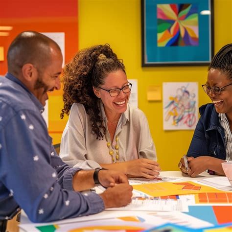 Diverse Workplace Collaboration On A Project Premium Ai Generated Image