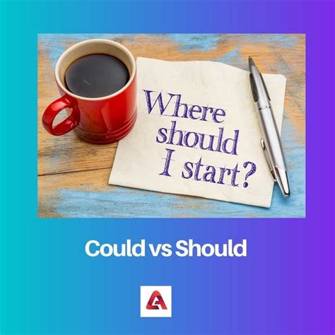 Could Vs Should Difference And Comparison