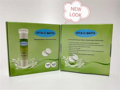 Lifees Bath Dechlorination Tablets Vitamin C Effervescent Pool Shower