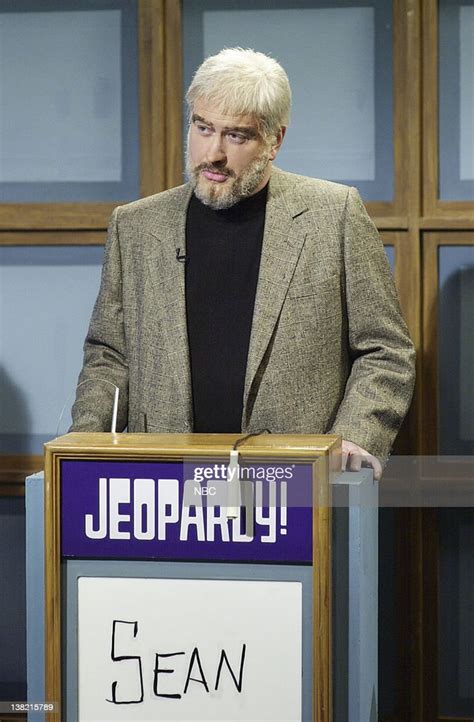 Darrell Hammond As Sean Connery During Jeopardy Skit News Photo