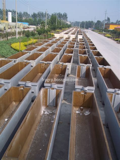 Frp Electrolytic Cells For Copper Electrolysis Plant High Quality Frp Electrolytic Cells For