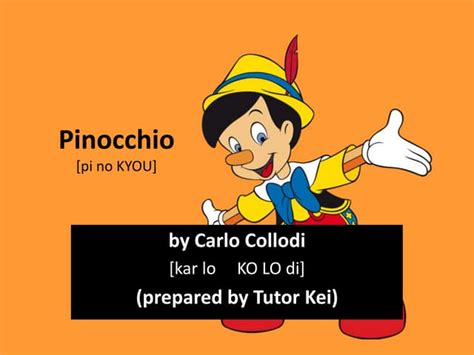 Pinocchio Script Ppt