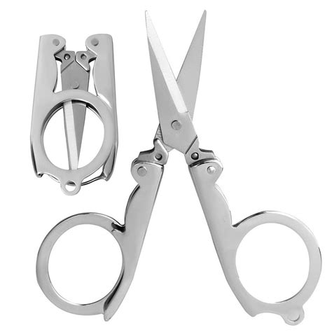 Travel Folding Scissor Stainless Steel Multi Purpose Pocket Foldable