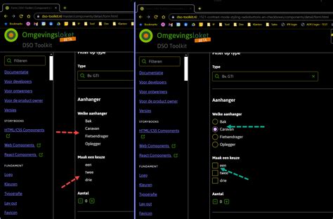 Contrast Mode Styling Radiobuttons En Checkboxes By PieterVerheij Pull Request