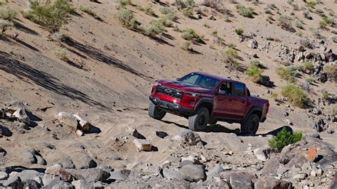 2024 Chevy Colorado Zr2 Bison First Drive Review Crawls On Rocks
