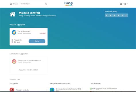 Binogi Ett Multimodalt Och Digitalt Läromedel