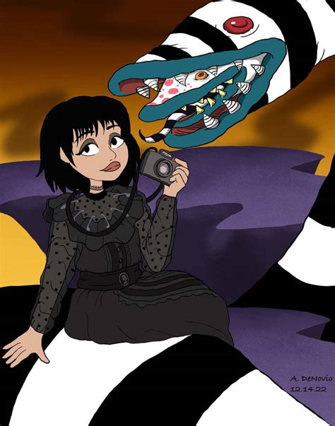 Beetlejuice Commission With Sandworm By Artlyss On Deviantart