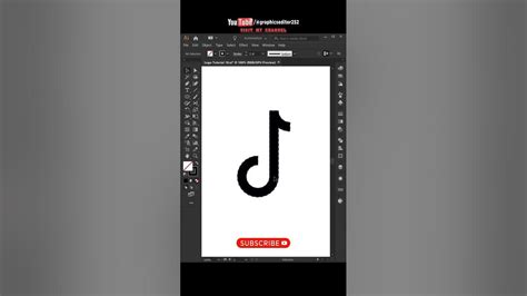 Tiktok Logo Design Idea In Illustrator Logodesign Graphicsdesign