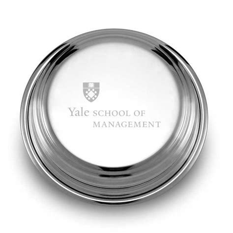 Yale Som Pewter Paperweight M Lahart And Co