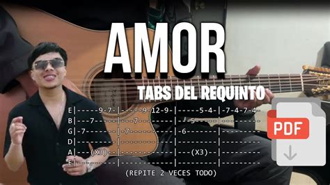 Requinto De Amor Tutorial En Guitarra Emmanuel Cortes Super Facil