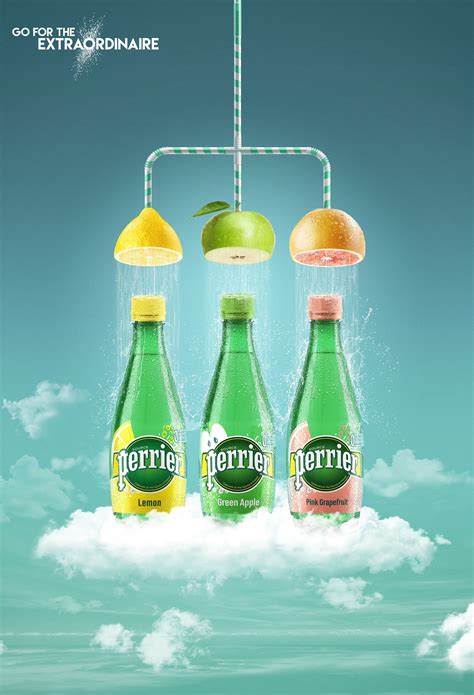 Perrier Flavors Print Campaign Comunicazione Visiva Ispirazione