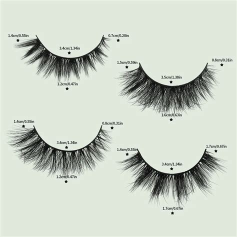Valentines Day Natural Look Eyelash Extensions 20 Pairs Crossed Bushy