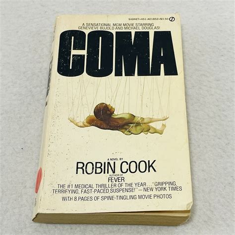 Coma Robin Cook 1977 Vintage Book Thriller Crime Novel Medical Fiction Paperback Hospital Doctor