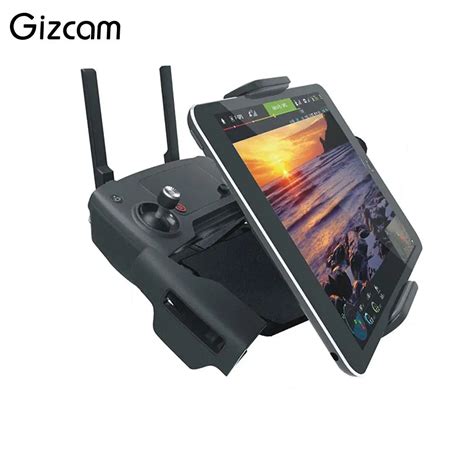 Gizcam Pad Phone Holder Flat Flexible Tablet Bracket Remote Control For