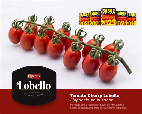 Tomate Cherry Pera Lobello De Caparrós Sabor Del Año 2023 Caparrós