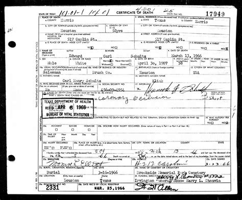 Edward Carl Schultz 1907 1966 Find A Grave Memorial