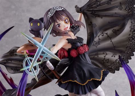 Konosuba Fnex Megumin The Black Rose Dress Ver 17 Scale Figure