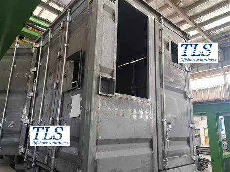 The Assembly Process Of 20ft Energy Storage Containers By Tls Offshore