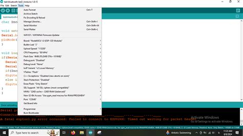 Failed To Connect To Esp General Guidance Arduino Forum