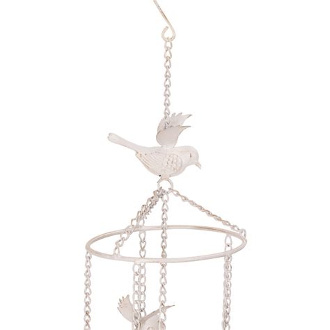 Wind Chime Cast Iron White Whatever Mudgee