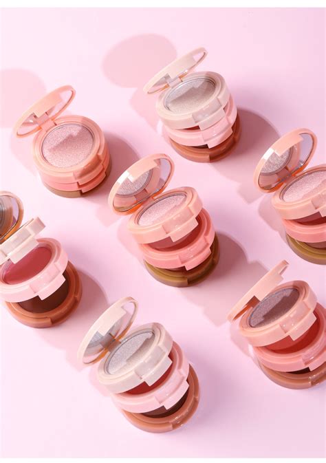 High Gloss Blush Contouring 3in1 All In One Plate Fine Powder Lasting