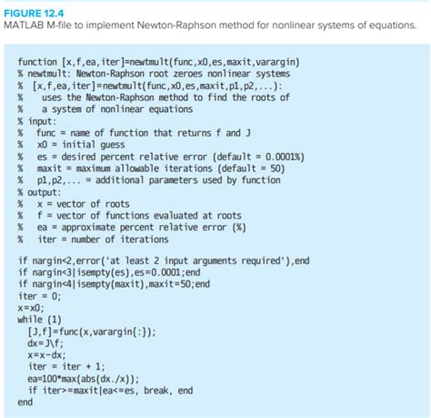 Solved Use Matlab To Solve Prob 1214 Reference For Prob