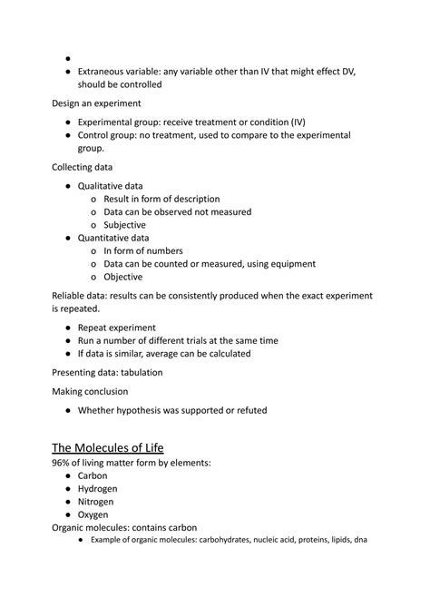 Muf0032 Biology 2 Notes Complete Muf0032 Biology Unit 2 Sunway