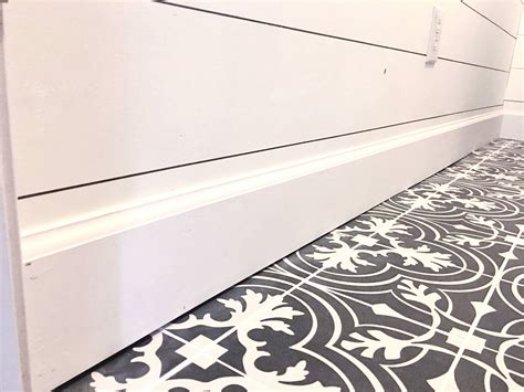 How To Put Baseboard On Tile Wall At Aidan Bavister Blog