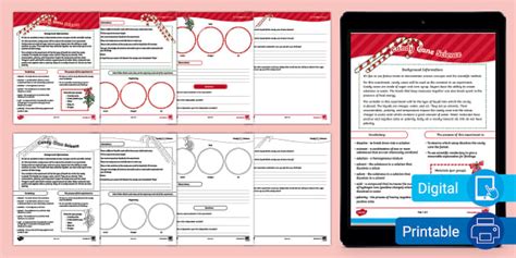 Sixth Grade Candy Cane Science Exploration